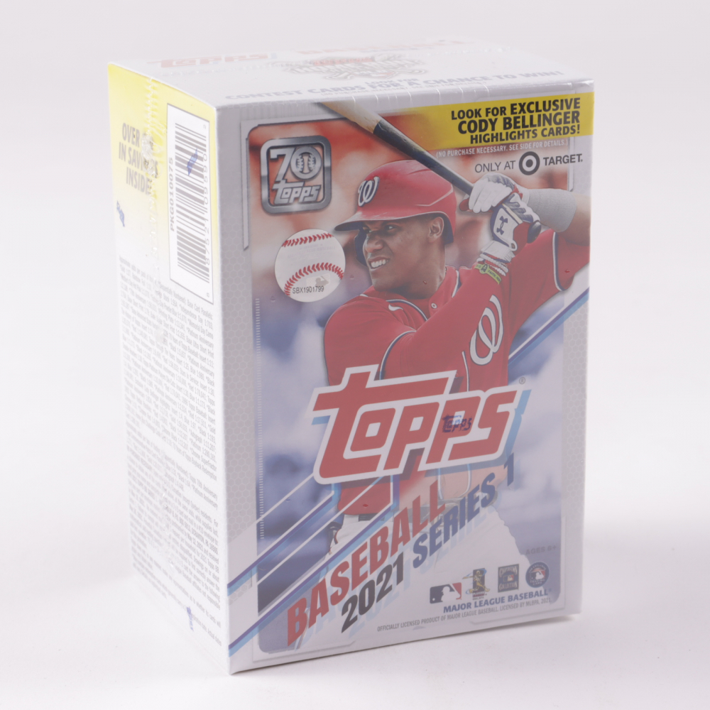 2021 Topps Series 1 Baseball Blaster Box with (7) Packs | Pristine Auction