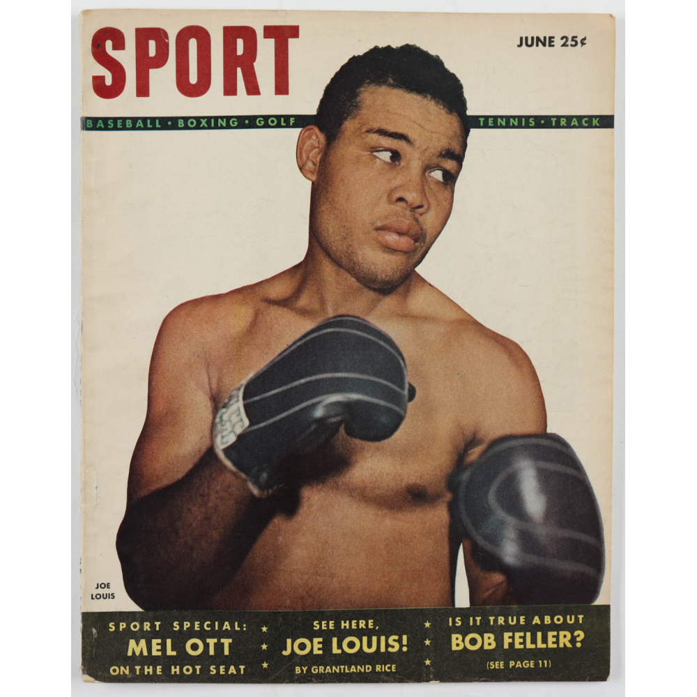 Vintage Joe Louis 1948 Sport Magazine (See Description) | Pristine Auction
