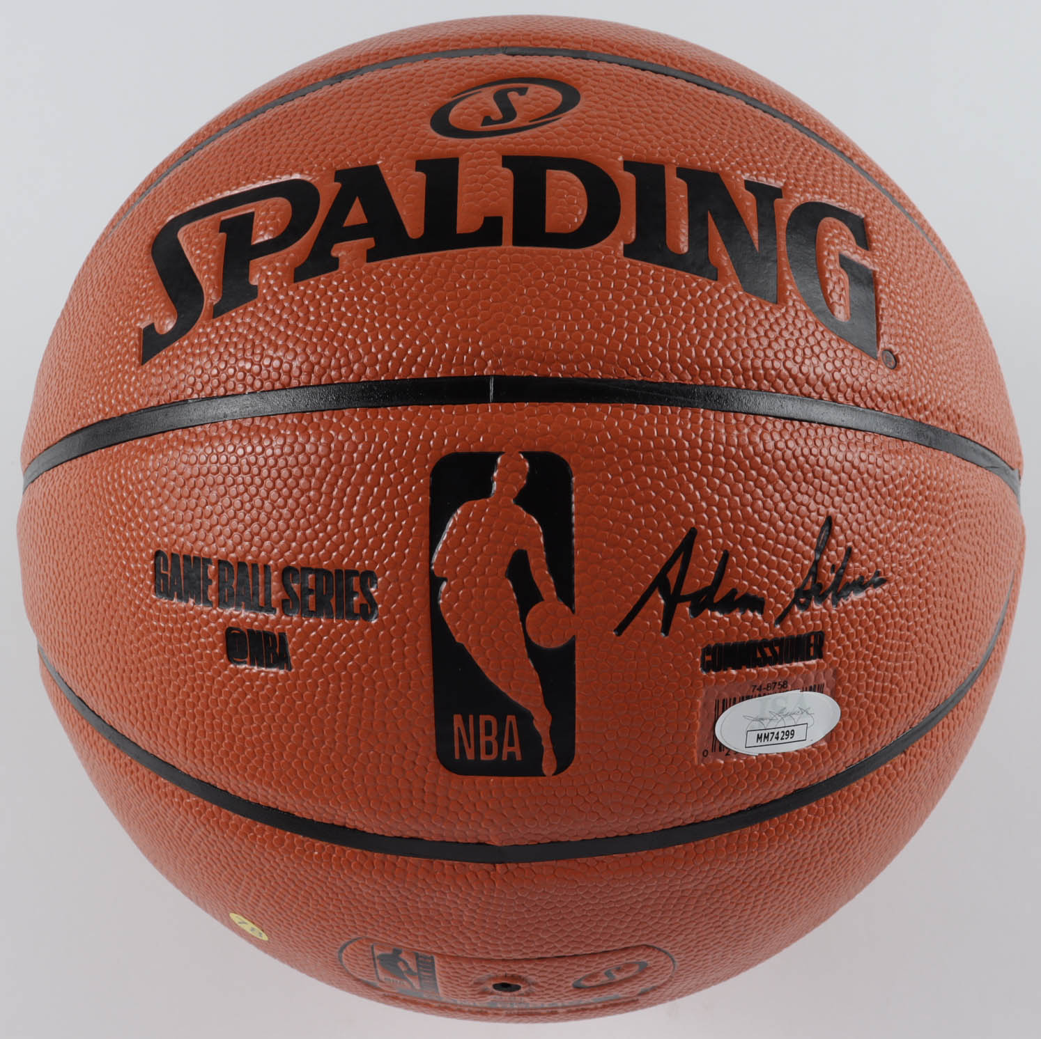 David Thompson Signed NBA Game Ball Series Basketball Inscribed ...