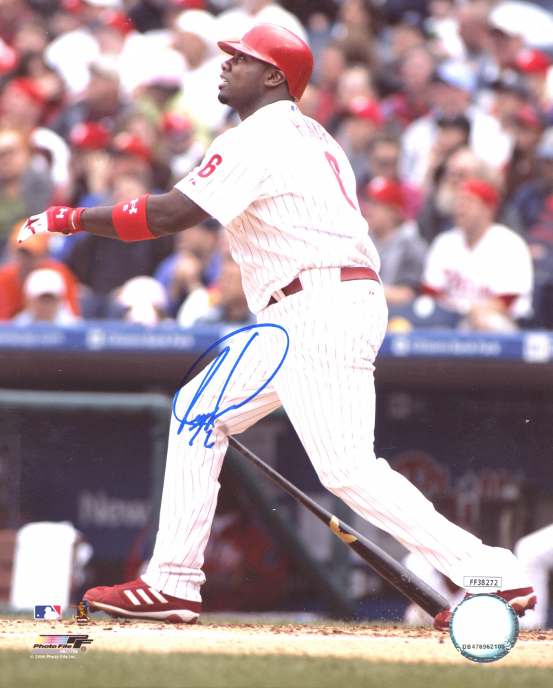 Ryan Howard Signed Phillies 8x10 Photo (JSA COA) | Pristine Auction