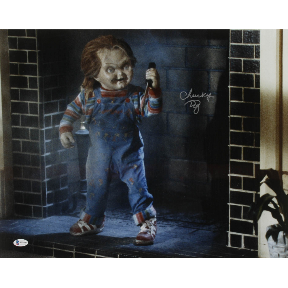 Ed Gale Signed "Child's Play" 16x20 Photo Inscribed "Chucky" (Beckett ...