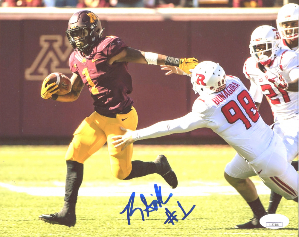 Rodney Smith Signed Minnesota Golden Gophers 8x10 Photo (JSA COA ...
