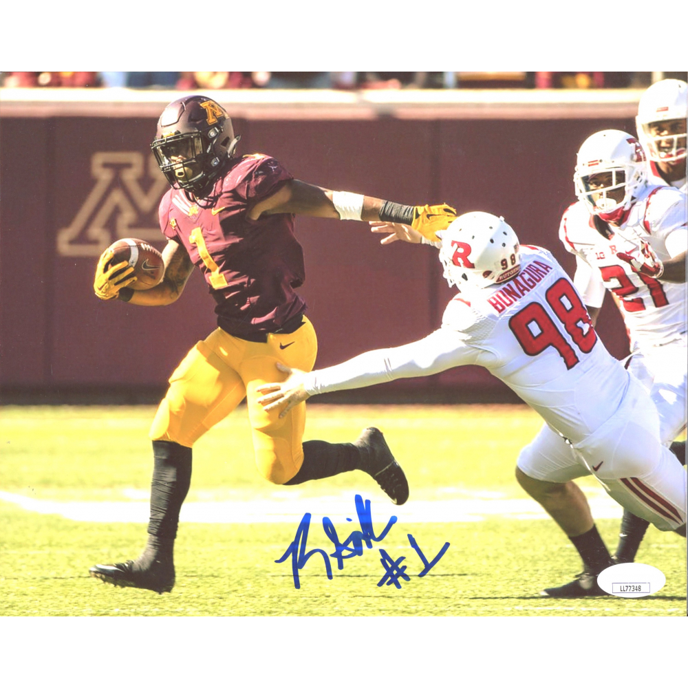 Rodney Smith Signed Minnesota Golden Gophers 8x10 Photo (JSA COA ...