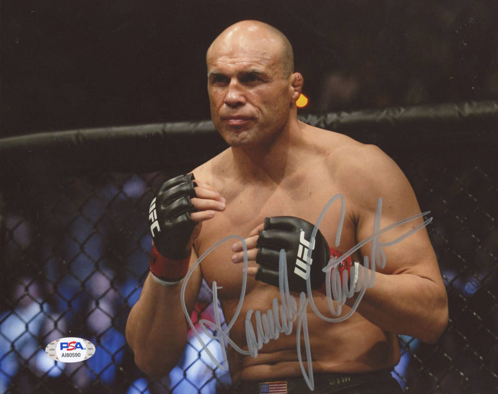Randy Couture Signed UFC 8x10 Photo (PSA Hologram) | Pristine Auction