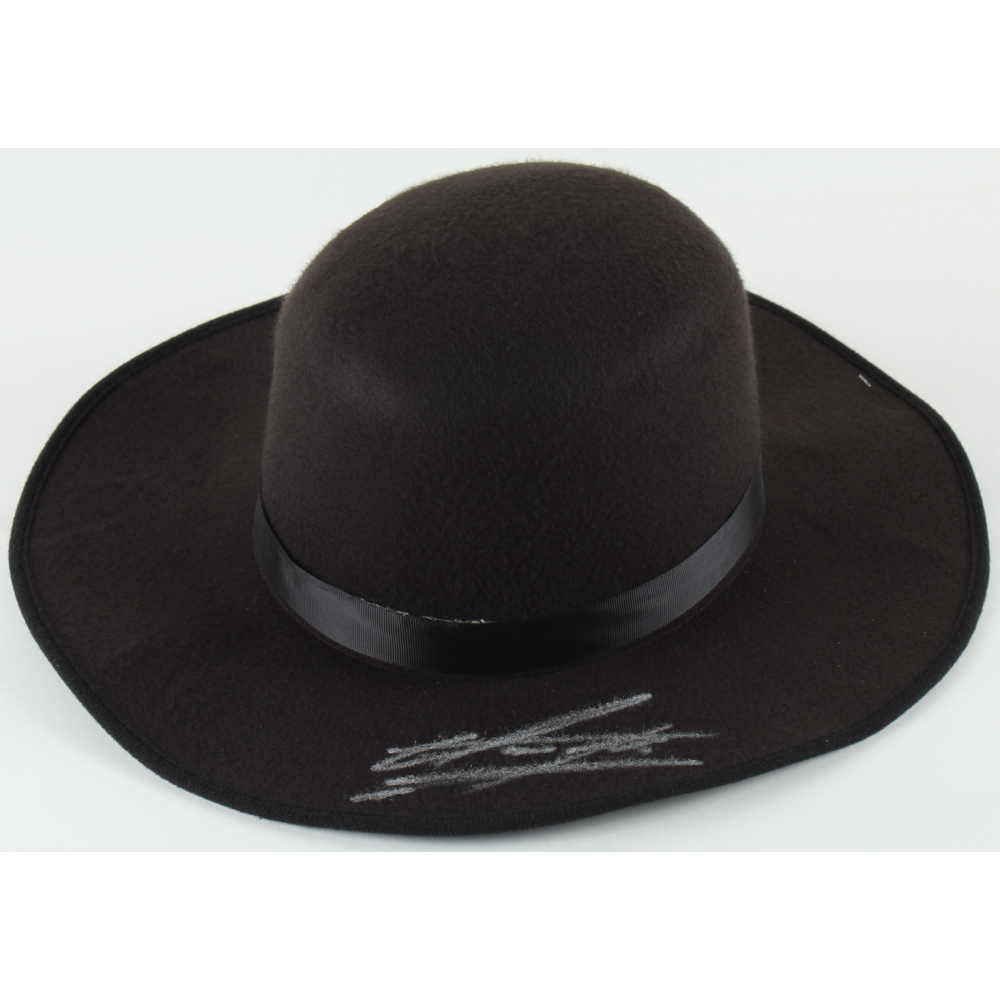 The Undertaker Signed Wide Brim Open Crown Hat (JSA COA) | Pristine Auction