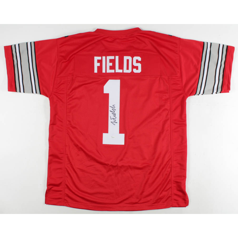 Justin Fields Signed Jersey (JSA Hologram) | Pristine Auction