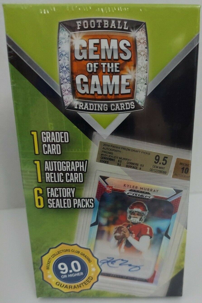 2020 Gems of the Game Football Blaster Box with (6) Packs | Pristine ...