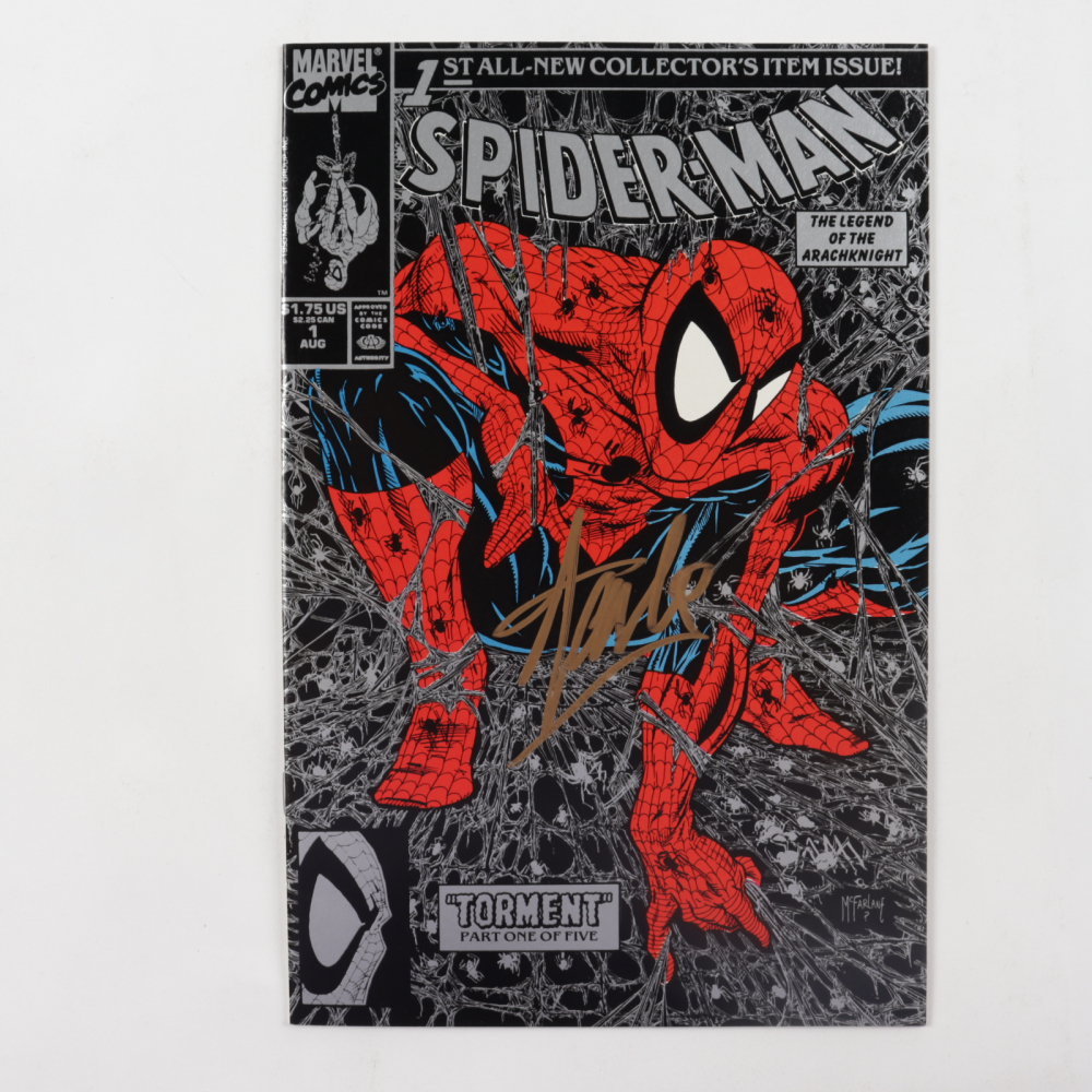 Stan Lee Signed 1990 "Spider-Man: The Legend of the Arachknight" Issue ...