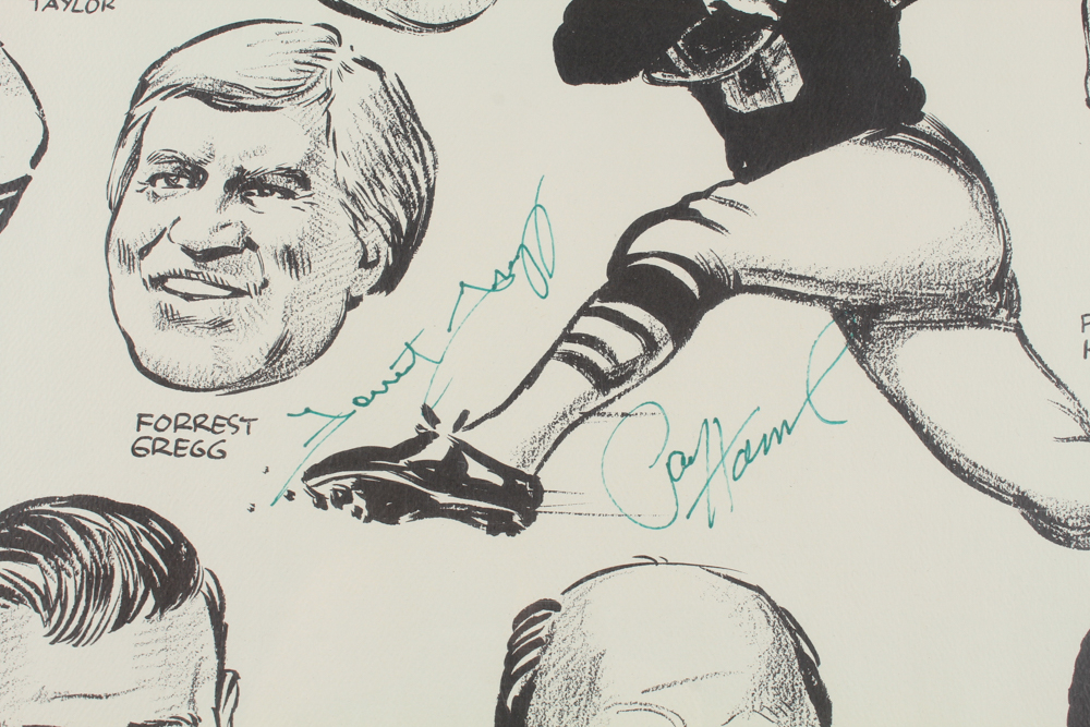 Super Bowl Champions LE Packers 18x24 Print Signed By (8) With Ray ...