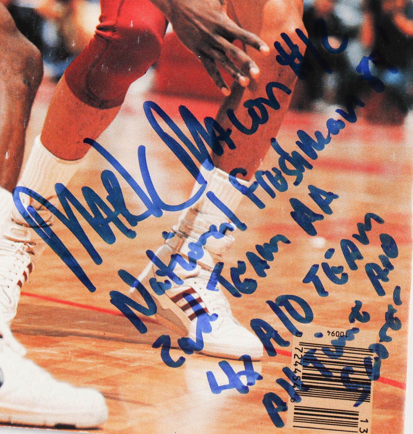 Mark Macon Signed 1988 Sports Illustrated Magazine with Multiple ...