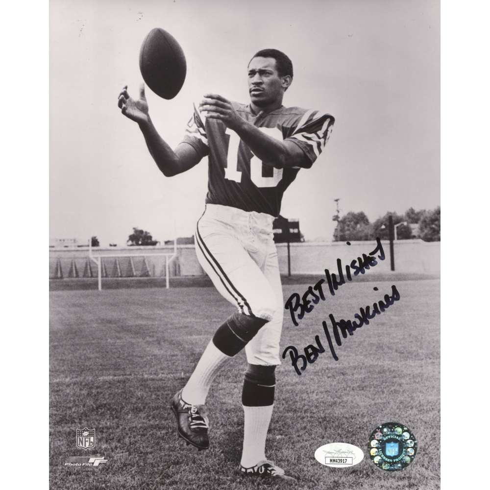 Ben Hawkins Signed Eagles 8x10 Photo Inscribed "Best Wishes" (JSA COA ...