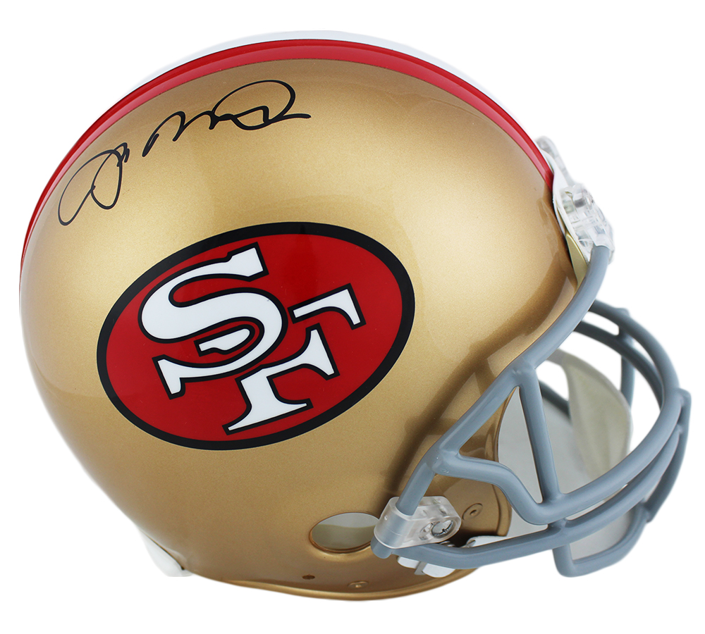Joe Montana Signed 49ers Full-Size Authentic On-Field Helmet (Radtke ...