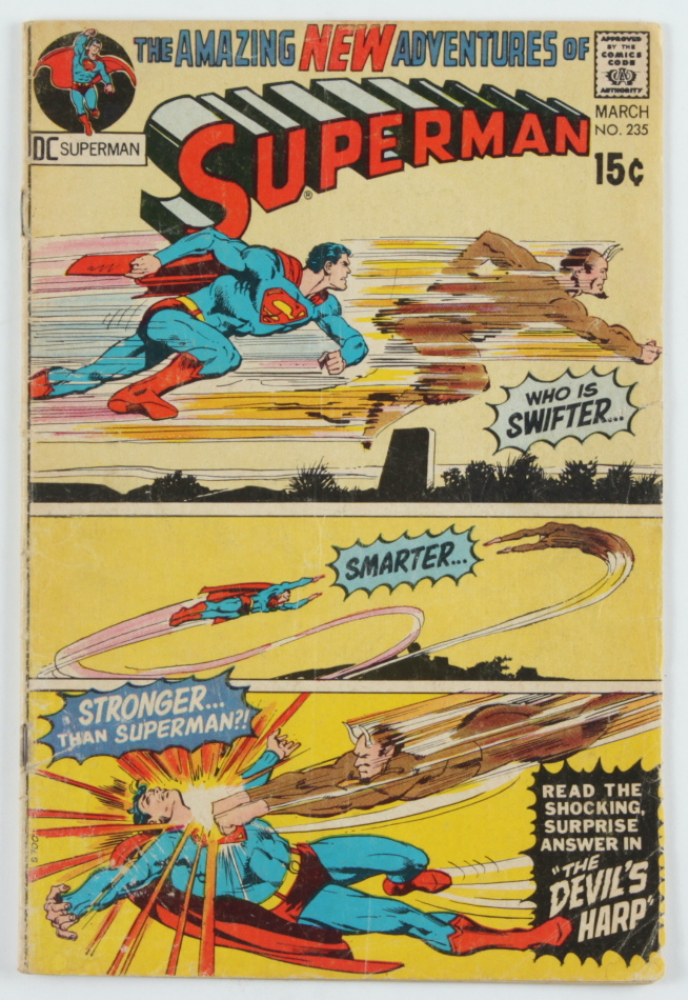 1971 "Superman" Issue #235 DC Comic Book | Pristine Auction
