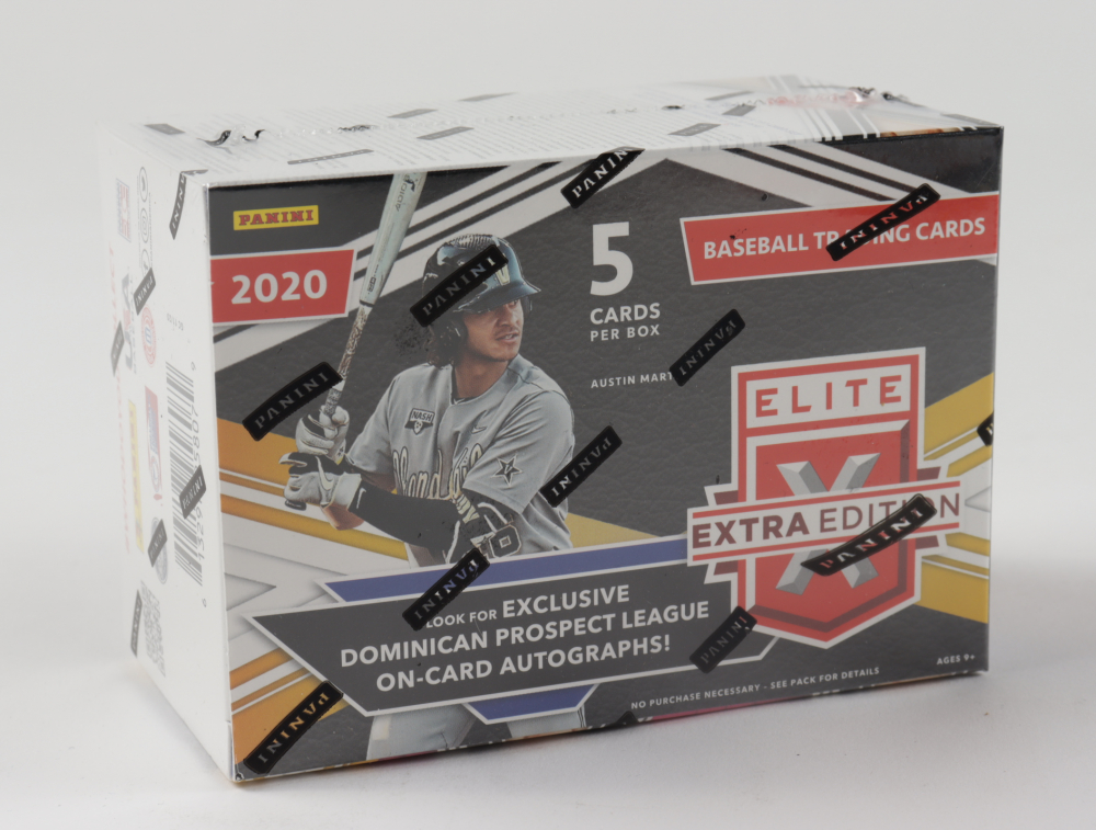 2020 Panini Elite Extra Edition Baseball Blaster Box with (5) Cards ...
