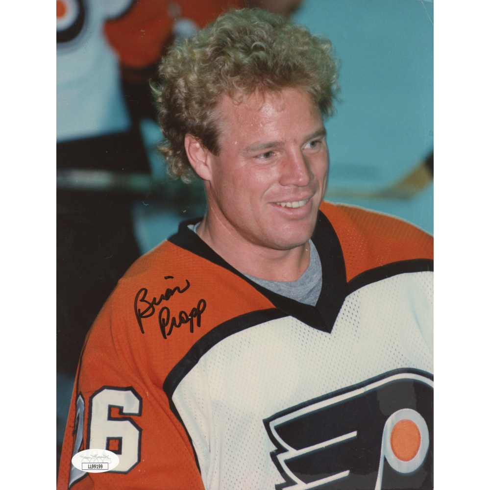 Brian Propp Signed Flyers 8x10 Photo (JSA COA) (See Description ...