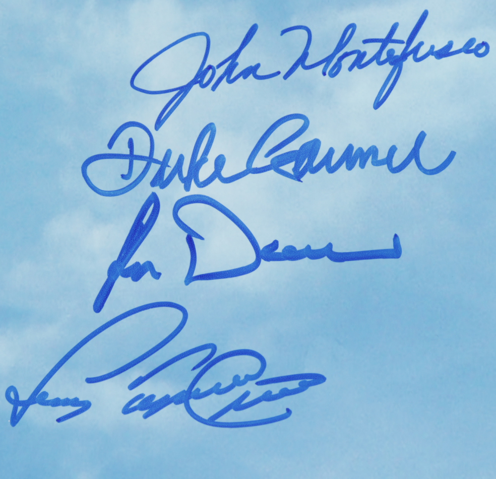 Yankees 16x20 Photo Signed by (27) with Cecil Fielder, Duke Carmel, Ken ...