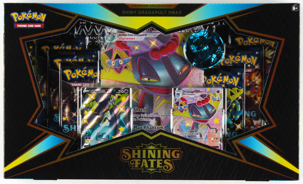Pokemon TCG: Shining Fates Premium Collection – Shiny Dragapult VMAX ...