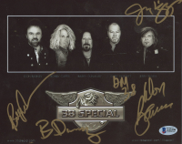 38 Special 8x10 Photo Signed by Don Barnes, Bobby Capps, Barry Dunaway ...