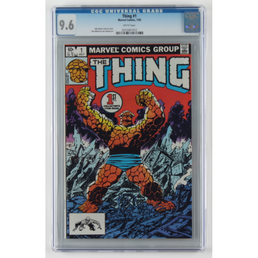 1983 "The Thing" Issue #1 Marvel Comic Book (CGC 9.6) | Pristine Auction