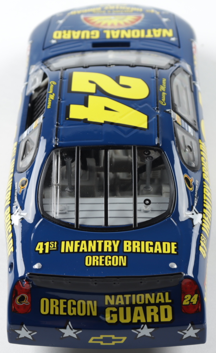 Casey Mears #24 National Guard 2007 Monte Carlo 1:24 Scale Die-Cast Car ...