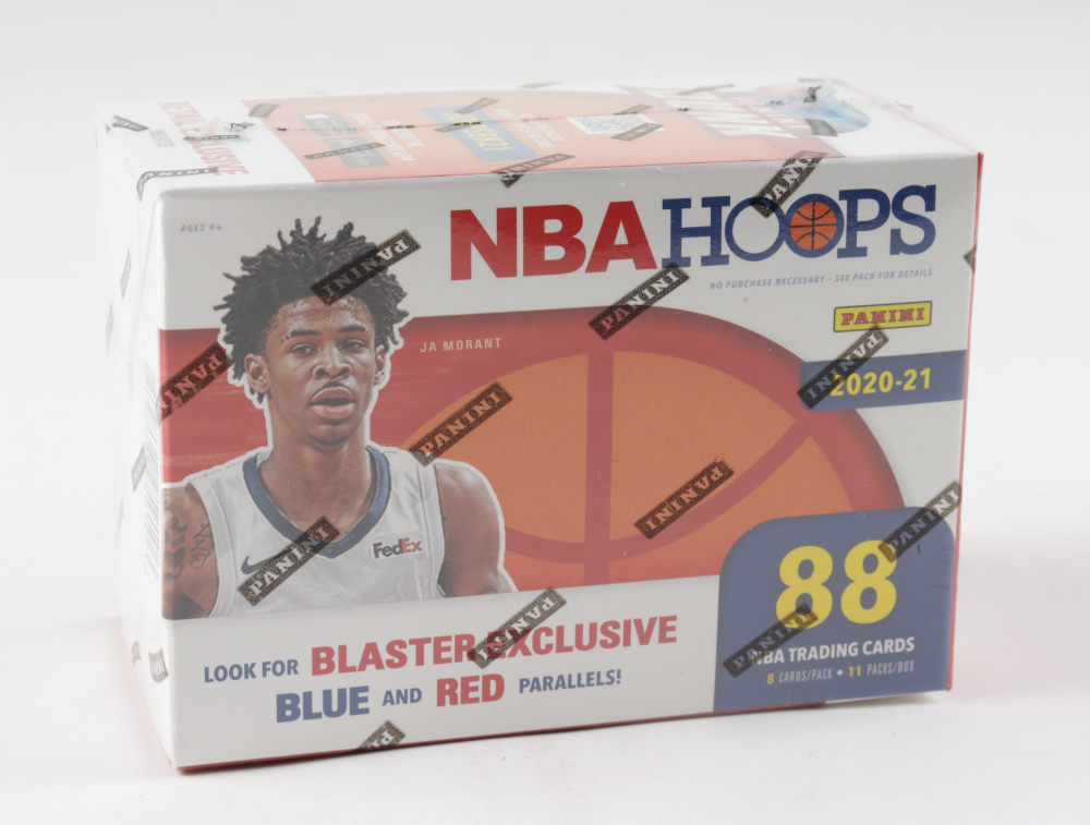 2020-21 Panini NBA Hoops Basketball Blaster Box with (11) Packs ...