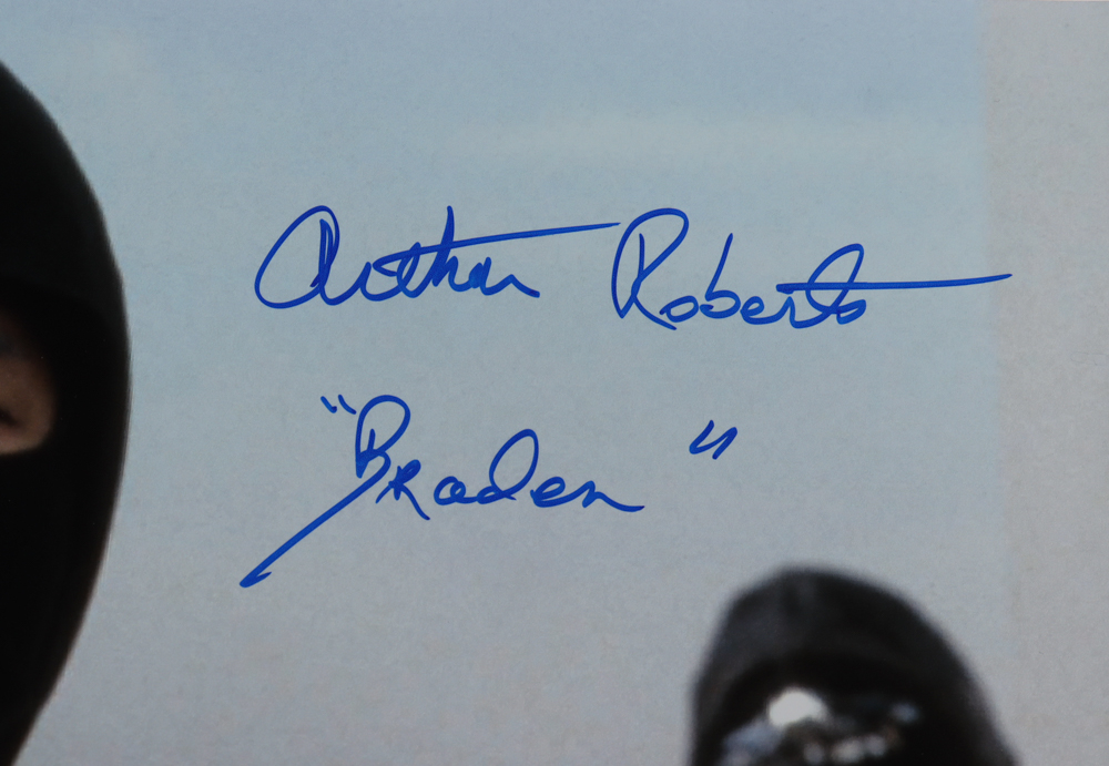 Sho Kosugi & Arthur Roberts Signed "Revenge of the Ninja" 16x20 Photo ...