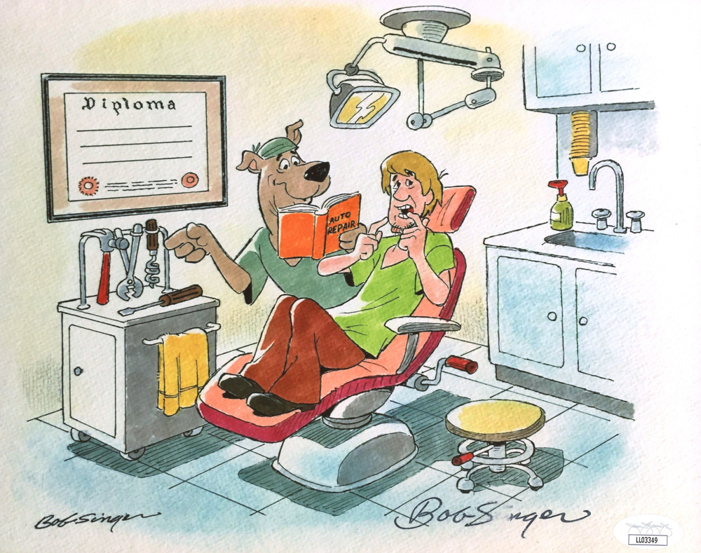 Bob Singer Signed "Scooby-Doo" 8x10 Photo (JSA COA) | Pristine Auction
