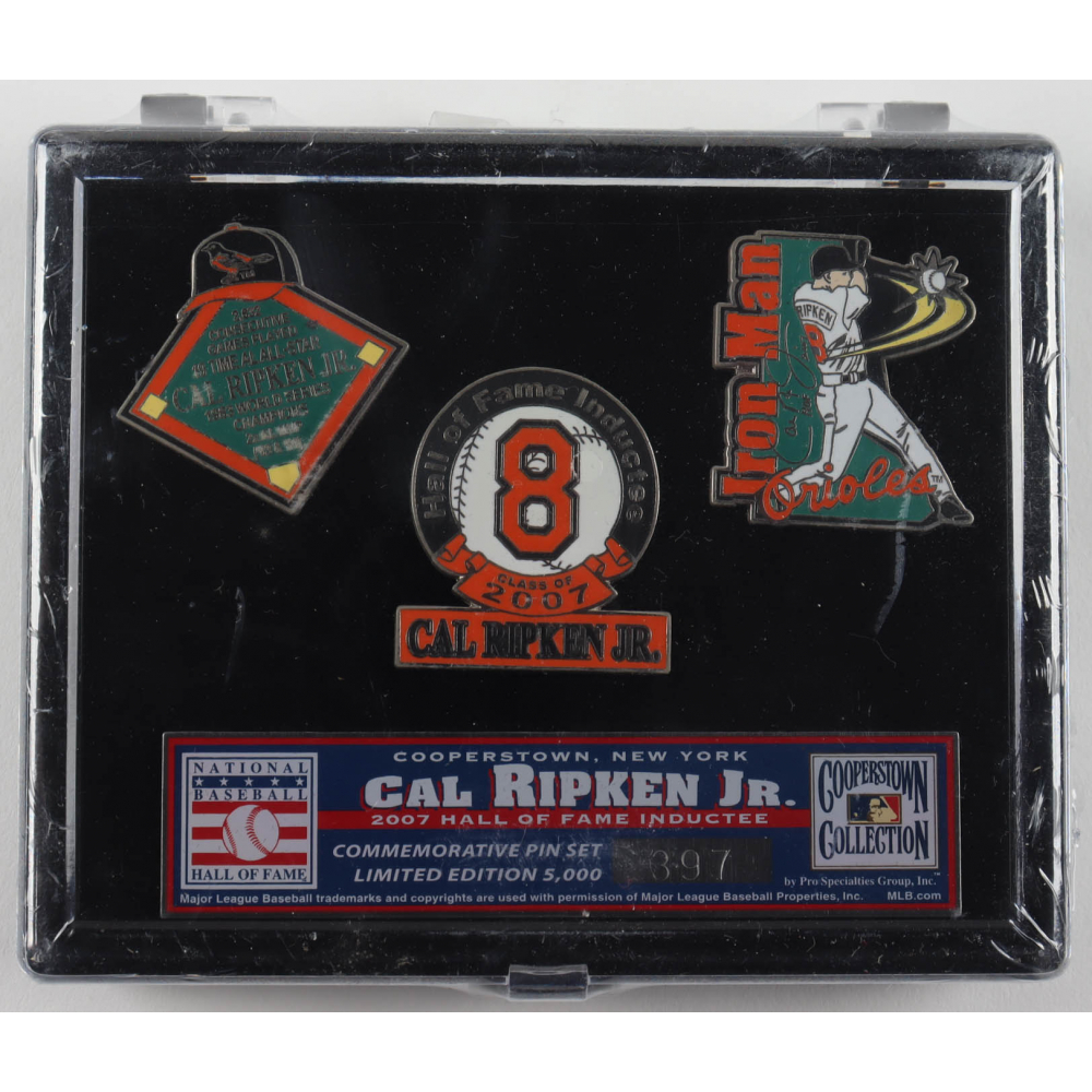 Cal Ripken Jr. Orioles LE Set of (3) Pins | Pristine Auction