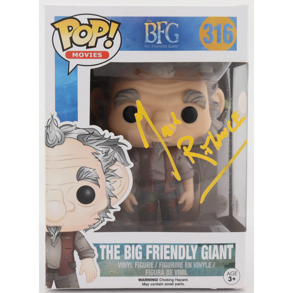 Mark Rylance Signed "The BFG" The Big Friendly Giant #316 Funko Pop ...