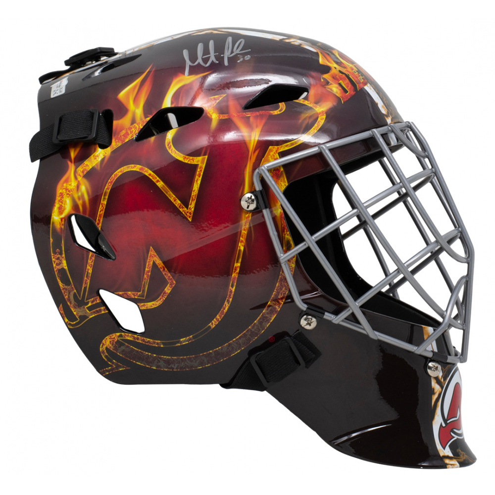 Martin Brodeur Signed Devils Full-Size Goalie Mask (Fanatics Hologram ...