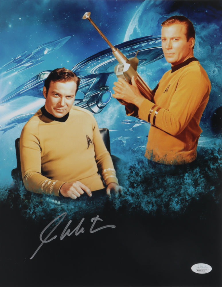 William Shatner Signed "Star Trek" 11x14 Photo (JSA COA) | Pristine Auction