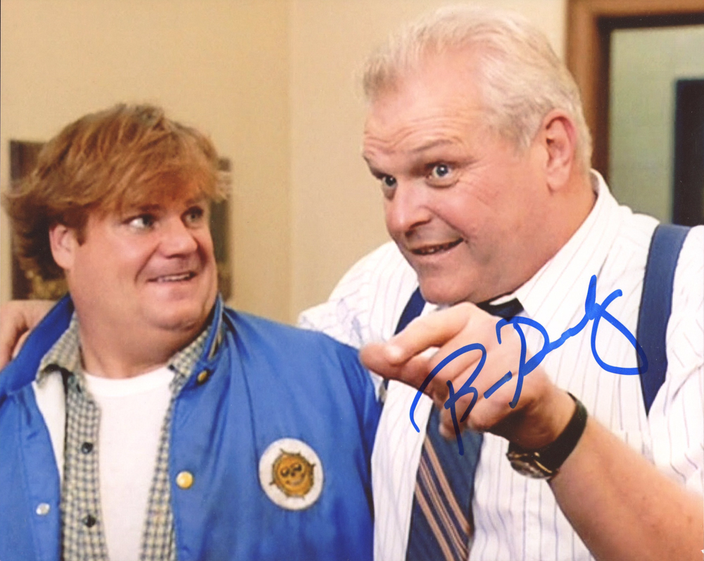 Brian Dennehy Signed "Tommy Boy" 8x10 Photo (AutographCOA COA ...