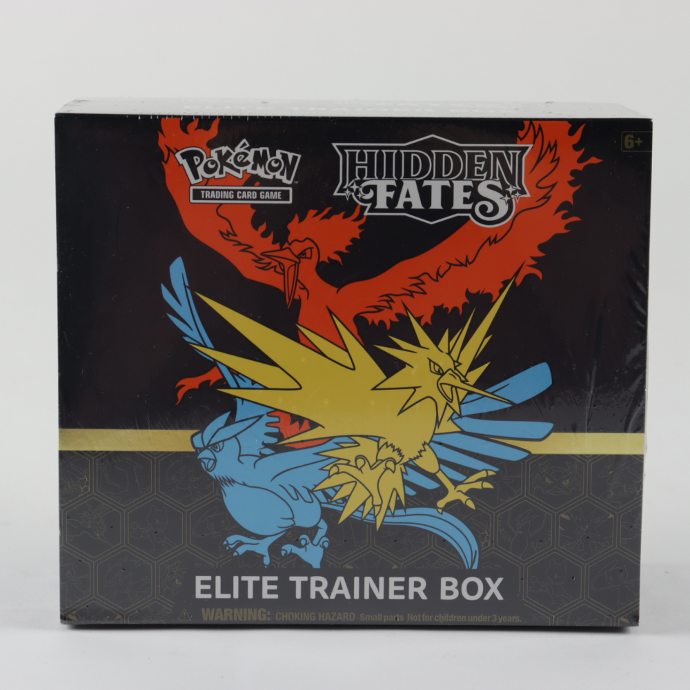Pokemon TCG: Hidden Fates Elite Trainer Box with (10) Booster Packs ...
