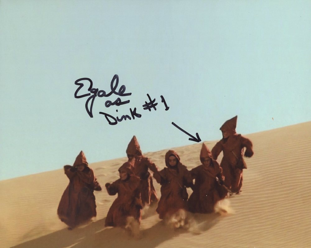 Ed Gale Signed "Spaceballs" 8x10 Photo Inscribed "As Dink #1 ...