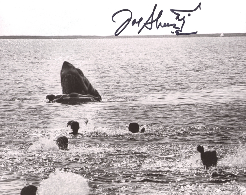 Joe Alves Signed "Jaws" 8x10 Photo with Hand-Drawn Sketch (AutographCOA ...