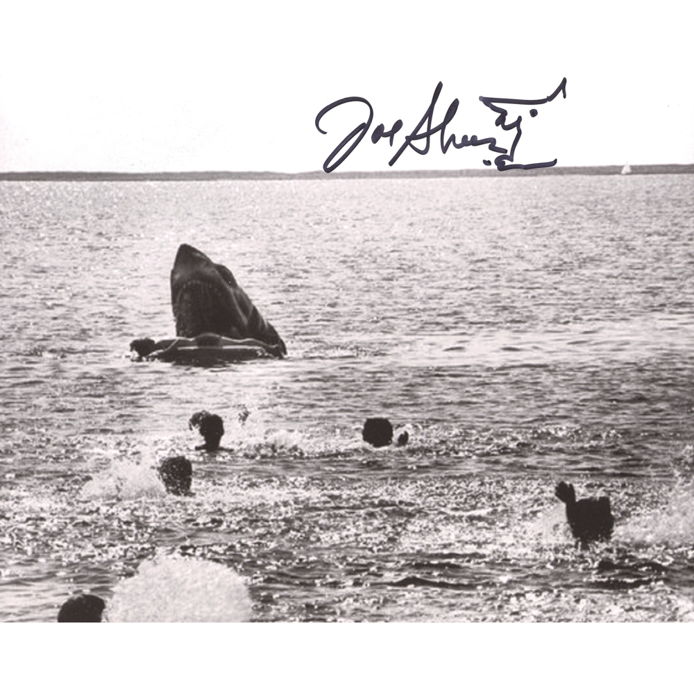 Joe Alves Signed "Jaws" 8x10 Photo with Hand-Drawn Sketch (AutographCOA ...