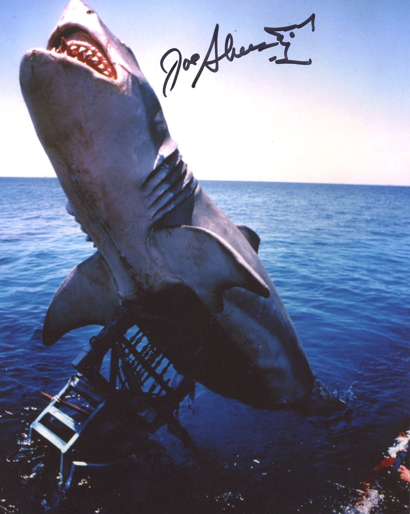 Joe Alves Signed "Jaws" 8x10 Photo with Hand-Drawn Sketch (AutographCOA ...