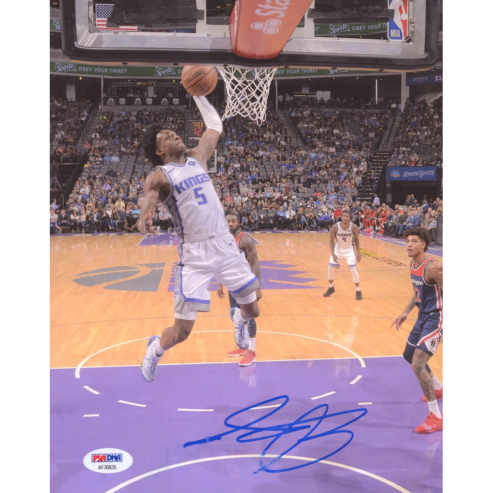 De'Aaron Fox Signed Kings 8x10 Photo (PSA Hologram) (See Description ...