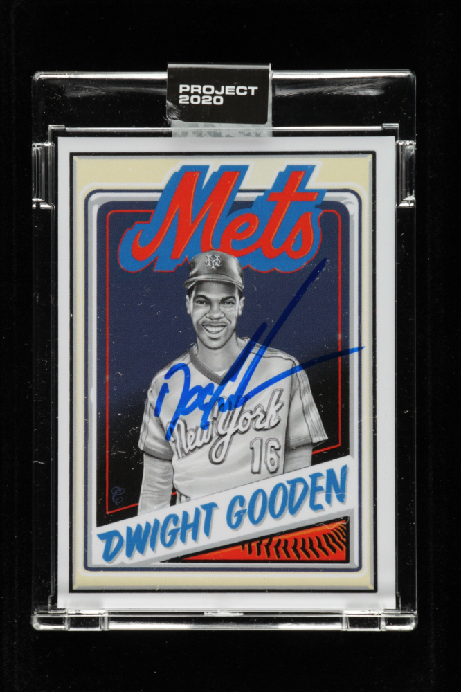 Dwight "Doc" Gooden Signed 2020 Topps Project 2020 #65 by Mister ...