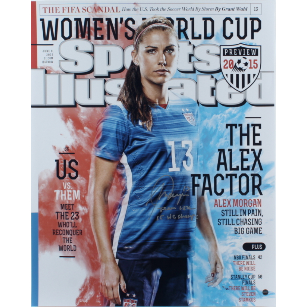 Alex Morgan Signed Limited Edition Team USA Soccer 16x20 Photo ...