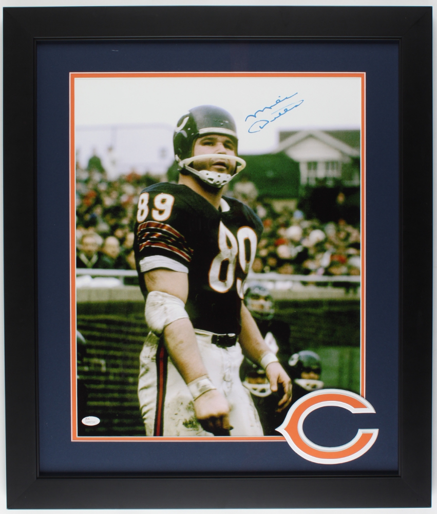 Mike Ditka Signed Bears 23.25x27.25 Custom Framed Photo Display (JSA ...