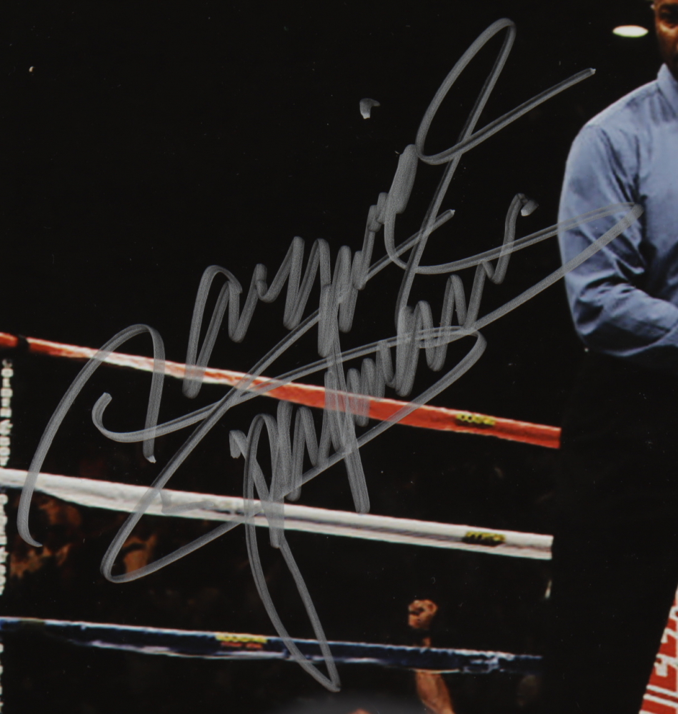 Manny Pacquiao Signed 13x16 Custom Framed Photo Display (PSA COA ...