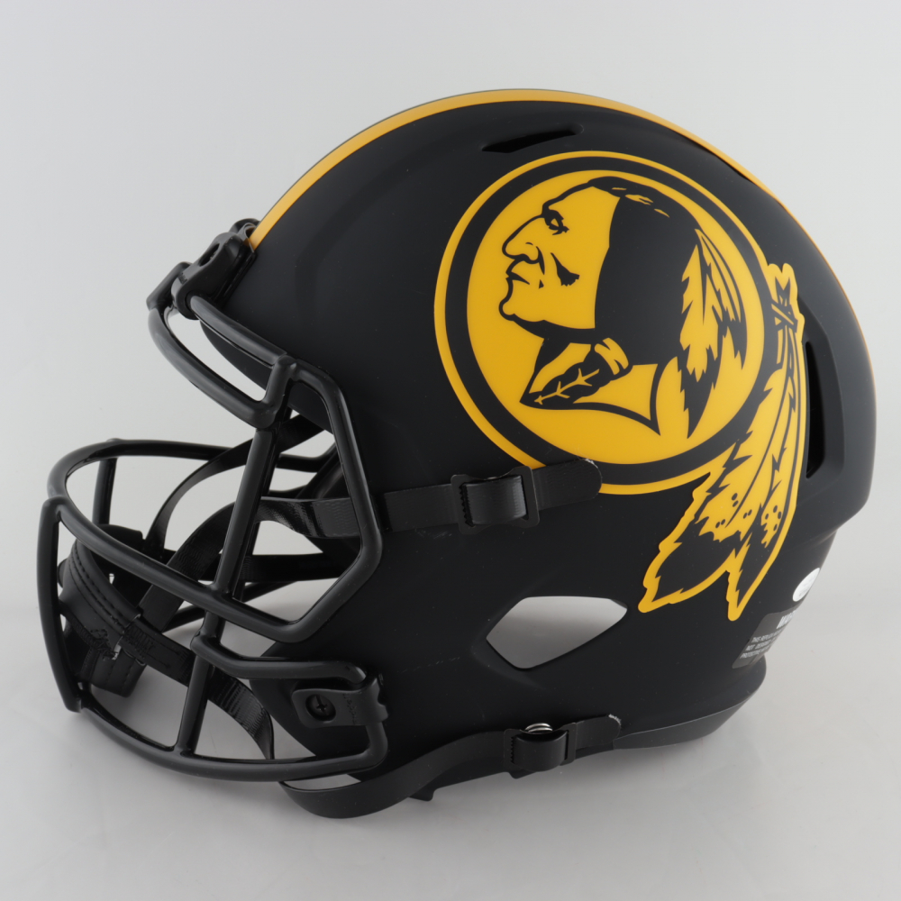 Joe Theismann Signed Redskins Full-Size Eclipse Alternate Speed Helmet ...