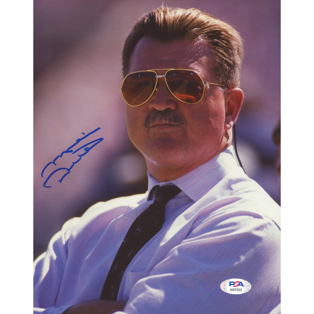 Mike Ditka Signed Bears 8x10 Photo (PSA COA) | Pristine Auction