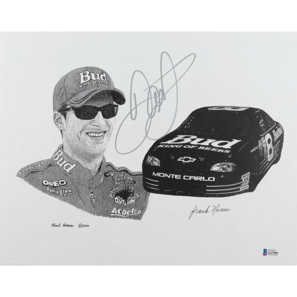Dale Earnhardt Jr. Signed NASCAR 11x14 Photo (Beckett COA) | Pristine ...