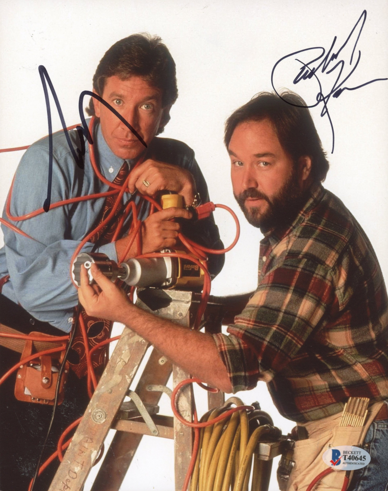 Tim Allen & Richard Karn Signed "Home Improvement" 8x10 Photo (Beckett ...