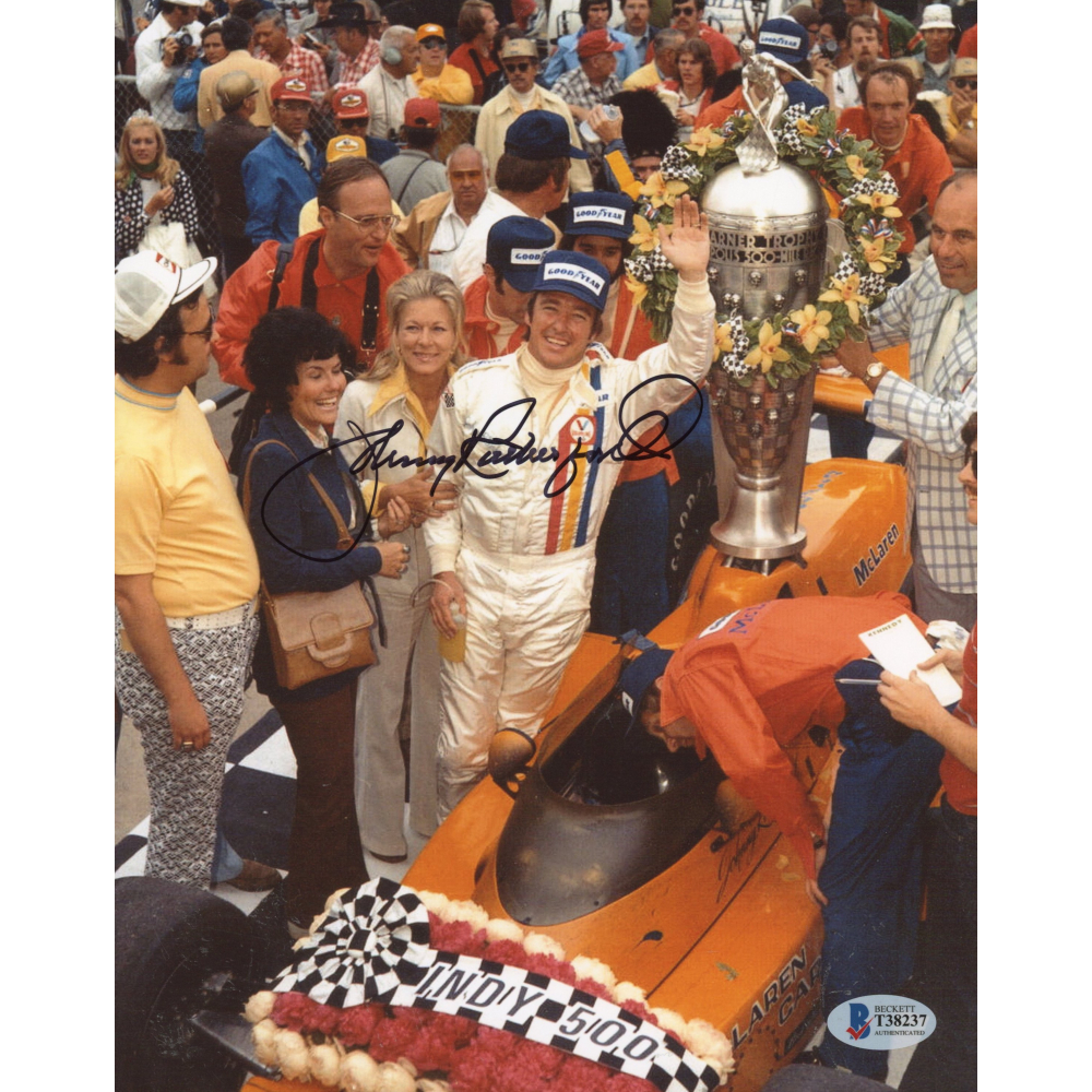 Johnny Rutherford Signed NASCAR 8x10 Photo (Beckett COA) | Pristine Auction