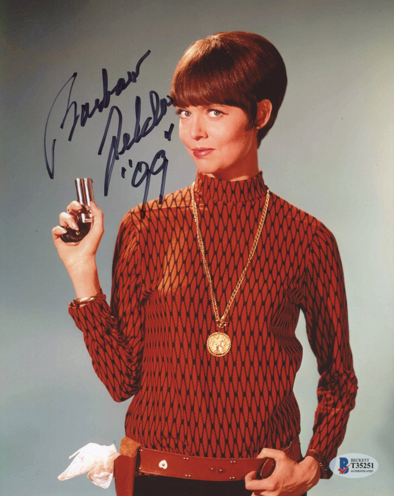Barbara Feldon Signed "Get Smart" 8x10 Photo Inscribed "99" (Beckett ...