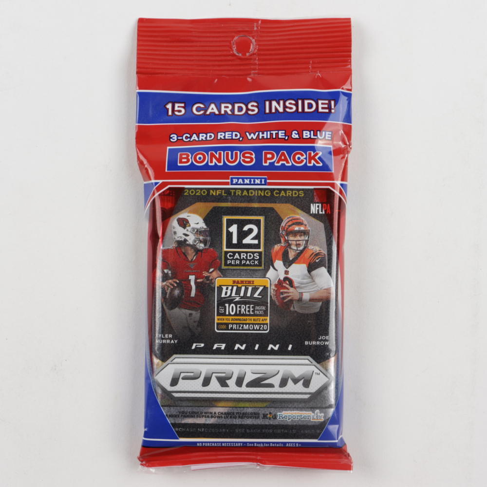 2020 Panini Prizm Football Cello / Multi Pack with (15) Cards ...