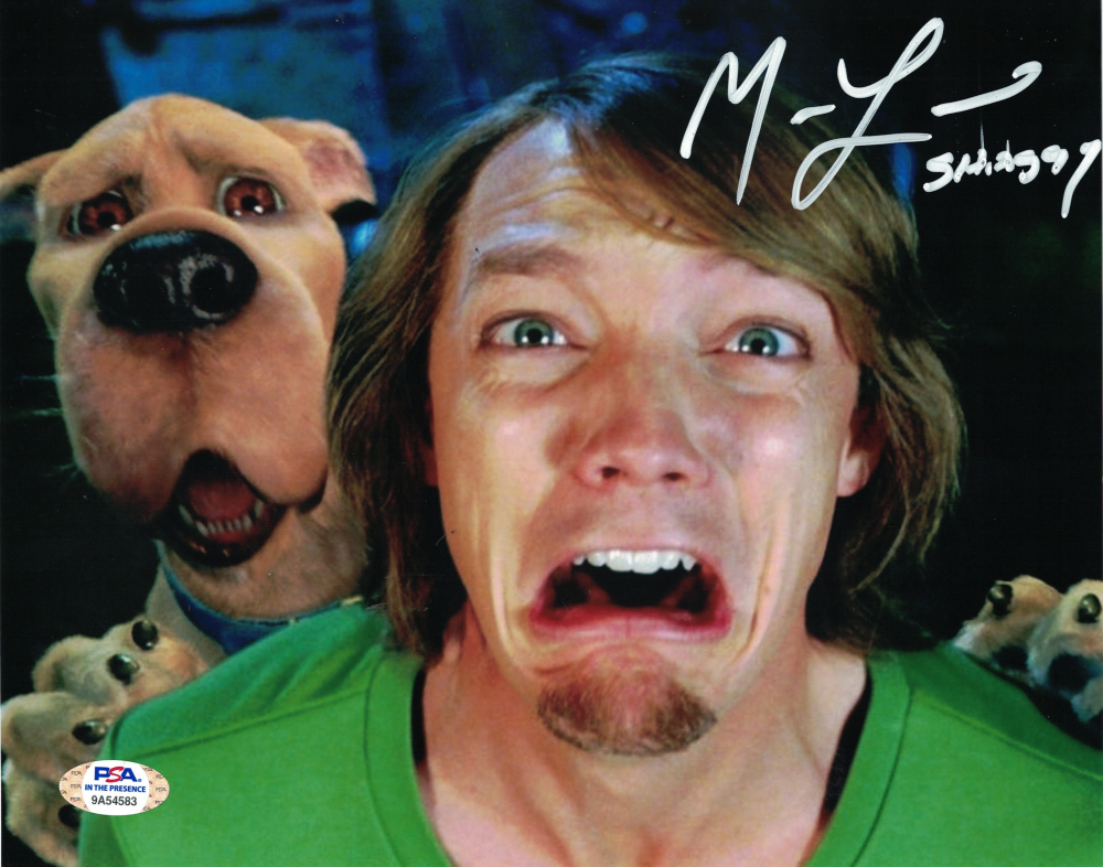 Matthew Lillard Signed "Scooby-Doo" 8x10 Photo Inscribed "Shaggy" (PSA ...